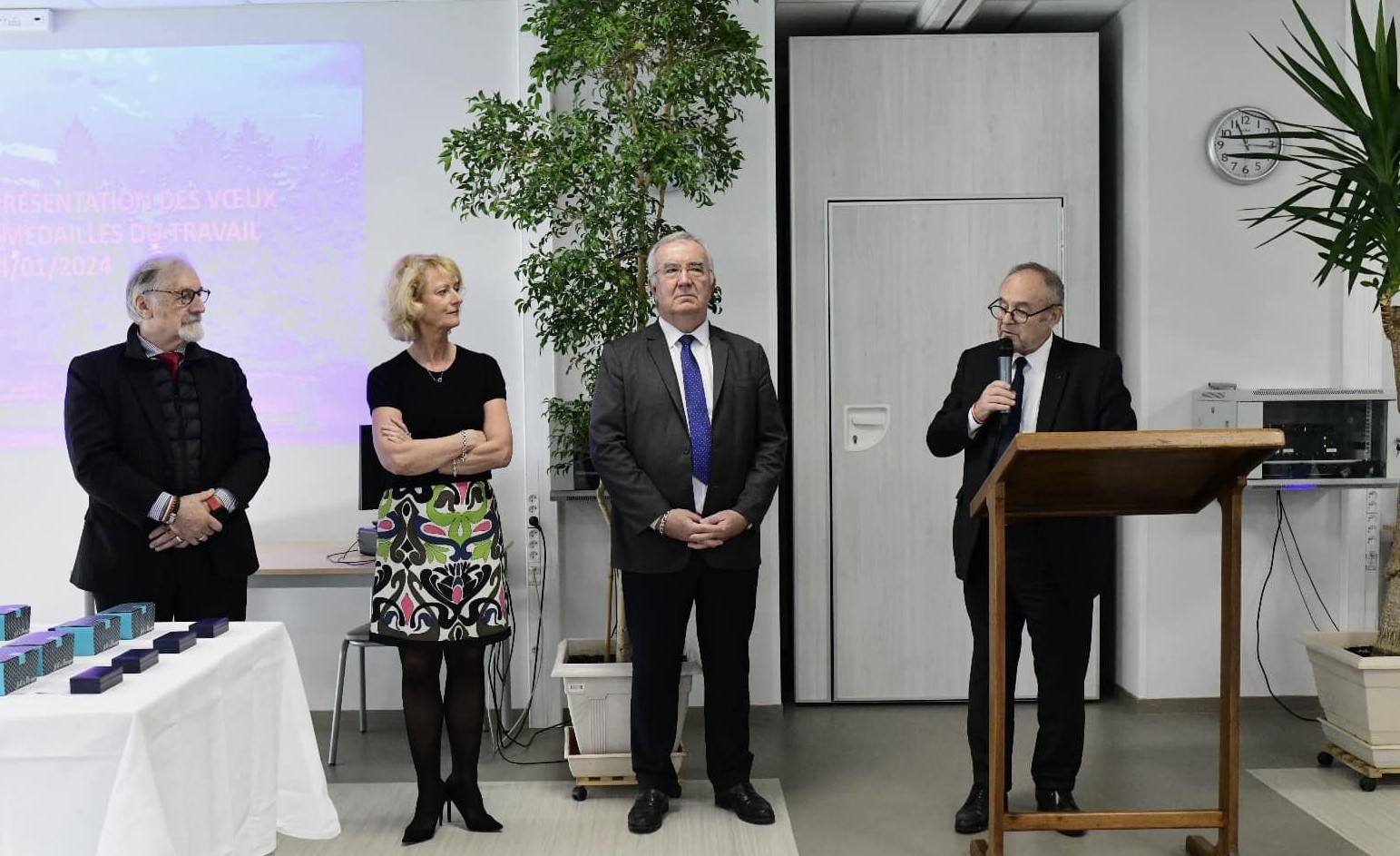 Cérémonies des vœux et des médailles du travail 2024 - La Renaissance Sanitaire